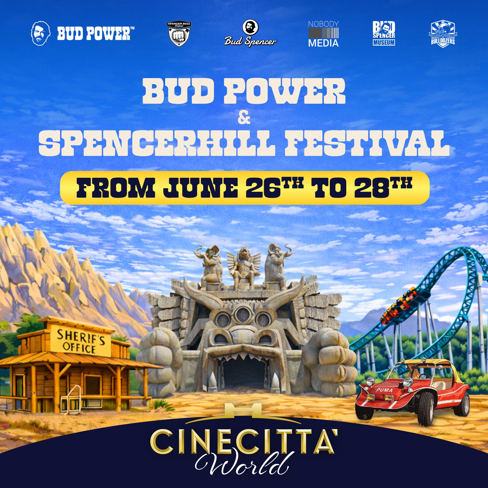 Bud Power - Bud Spencer Tribute - Biglietti Evento (26-27-28 Giugno ...